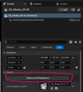 How to fix Sequencer References in Unreal Engine – JAY VERSLUIS