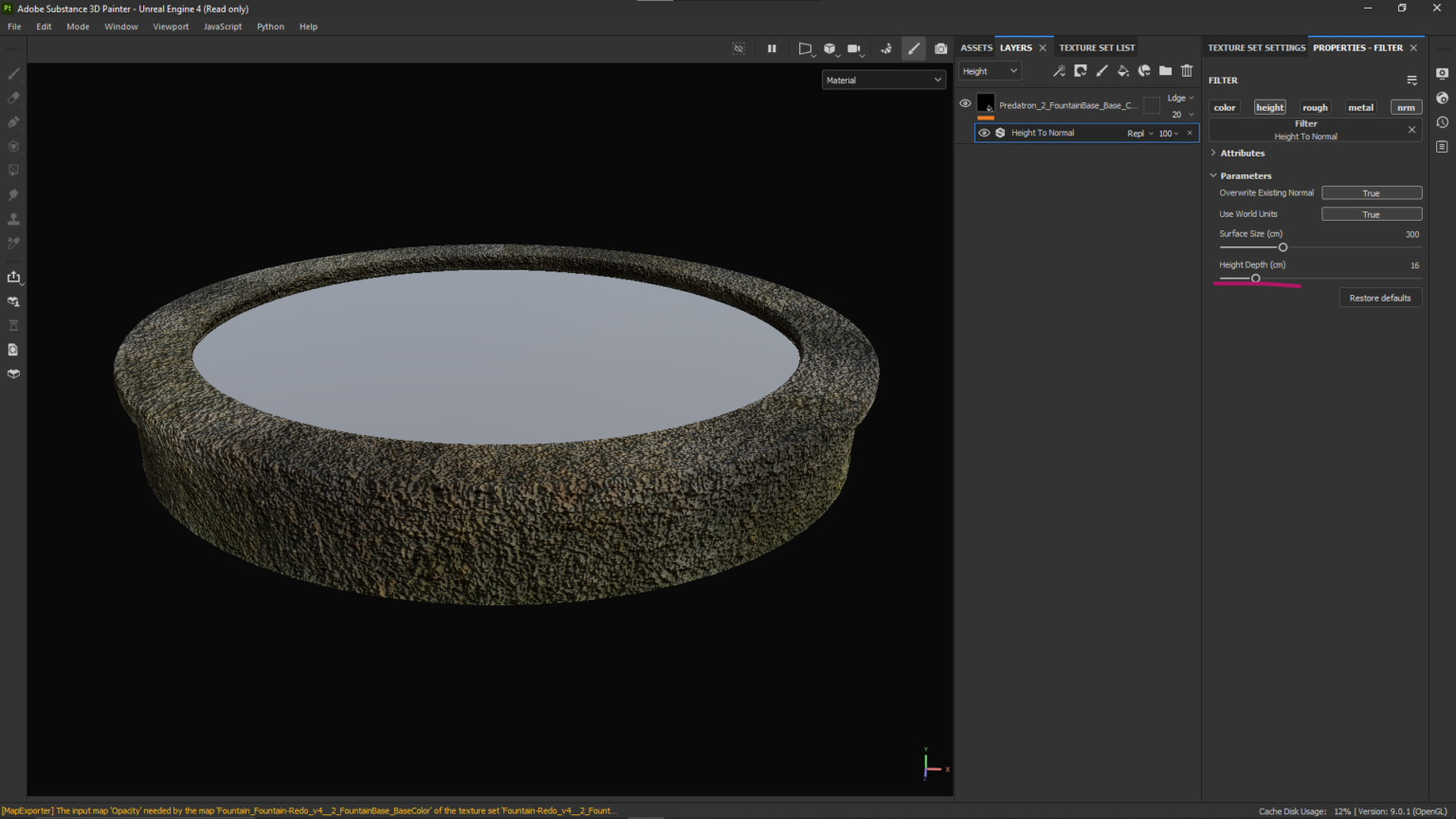 How to convert height into a Normal Map in Substance Painter – JAY VERSLUIS