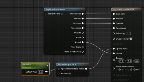 Make Objects disappear with an ugly Dither Effect in Unreal Engine ...
