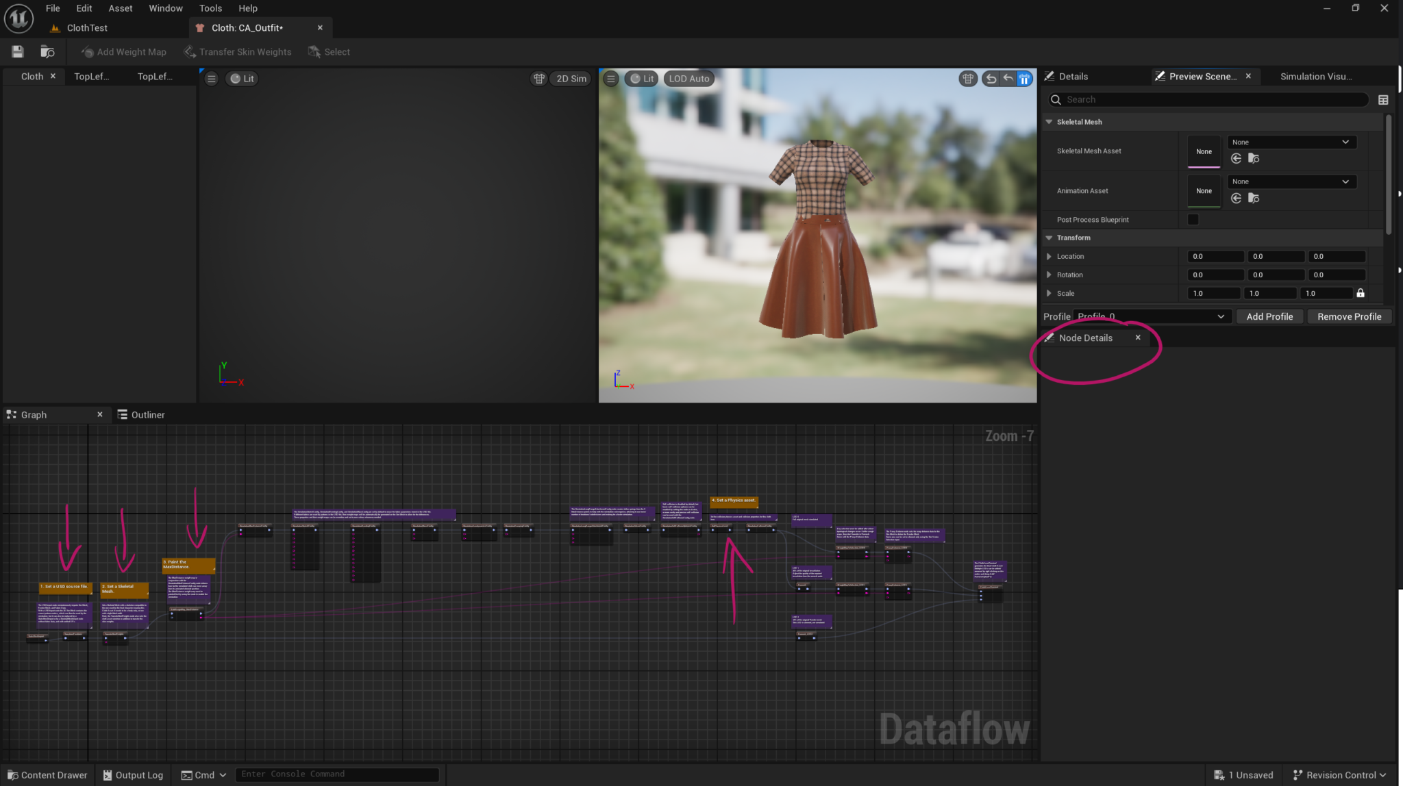 Creating Follower Clothing with Chaos Cloth in Unreal Engine 5.4 – JAY ...