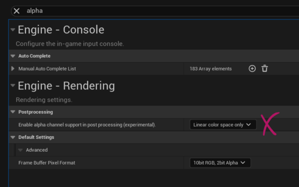 Multi-Pass Rendering with transparency in Unreal Engine – JAY VERSLUIS