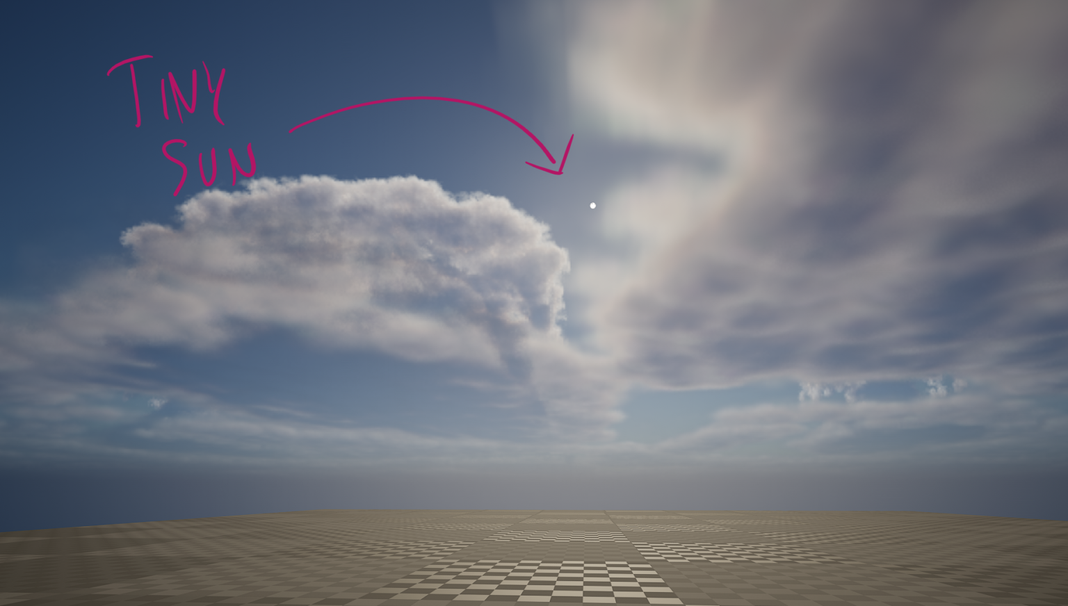 How to change the sun size in Unreal Engine for default scenes – JAY ...