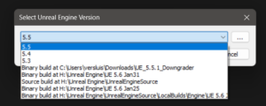 How to change which version of Unreal Engine a project opens with – JAY ...