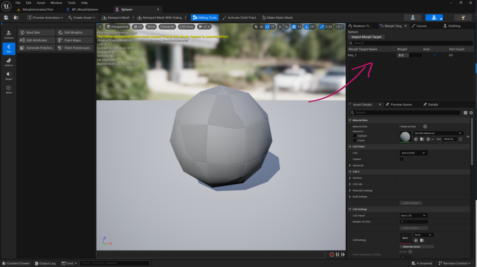 Animating Morph Targets from Sequencer in Unreal Engine – JAY VERSLUIS