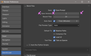 Recover an auto save file in Blender – JAY VERSLUIS