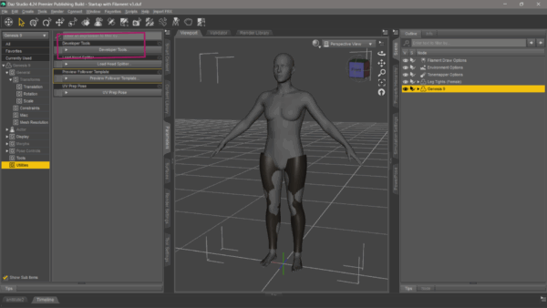 Converting G8 clothing to G9 with the Daz Developer Tools – JAY VERSLUIS