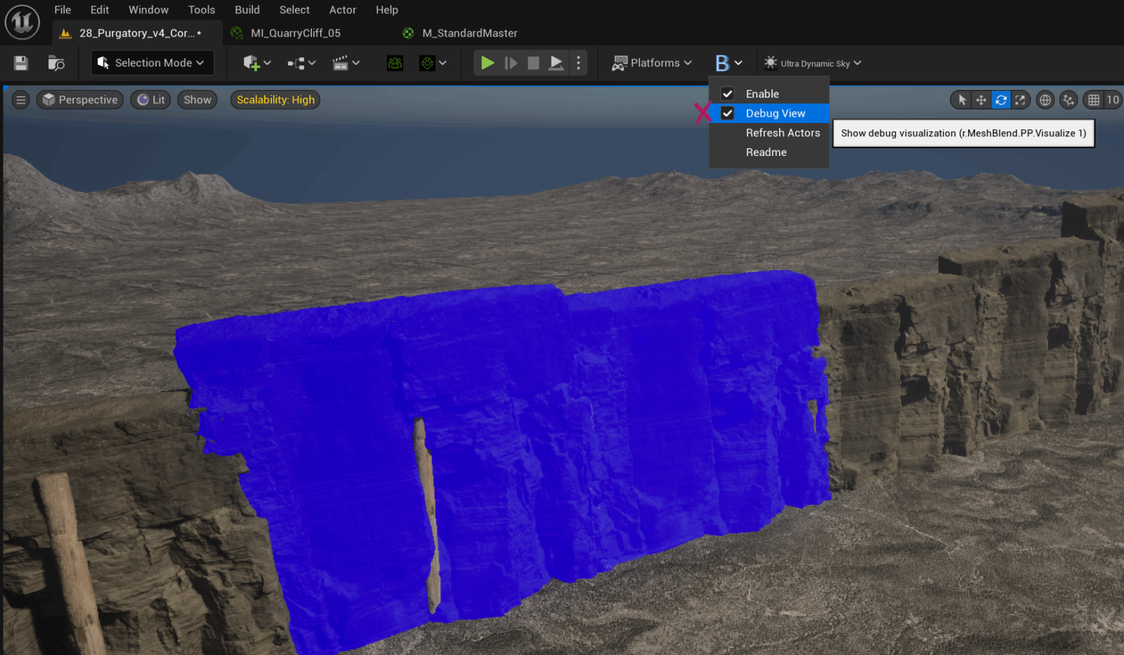 Getting Started with Mesh Blend in Unreal Engine – JAY VERSLUIS